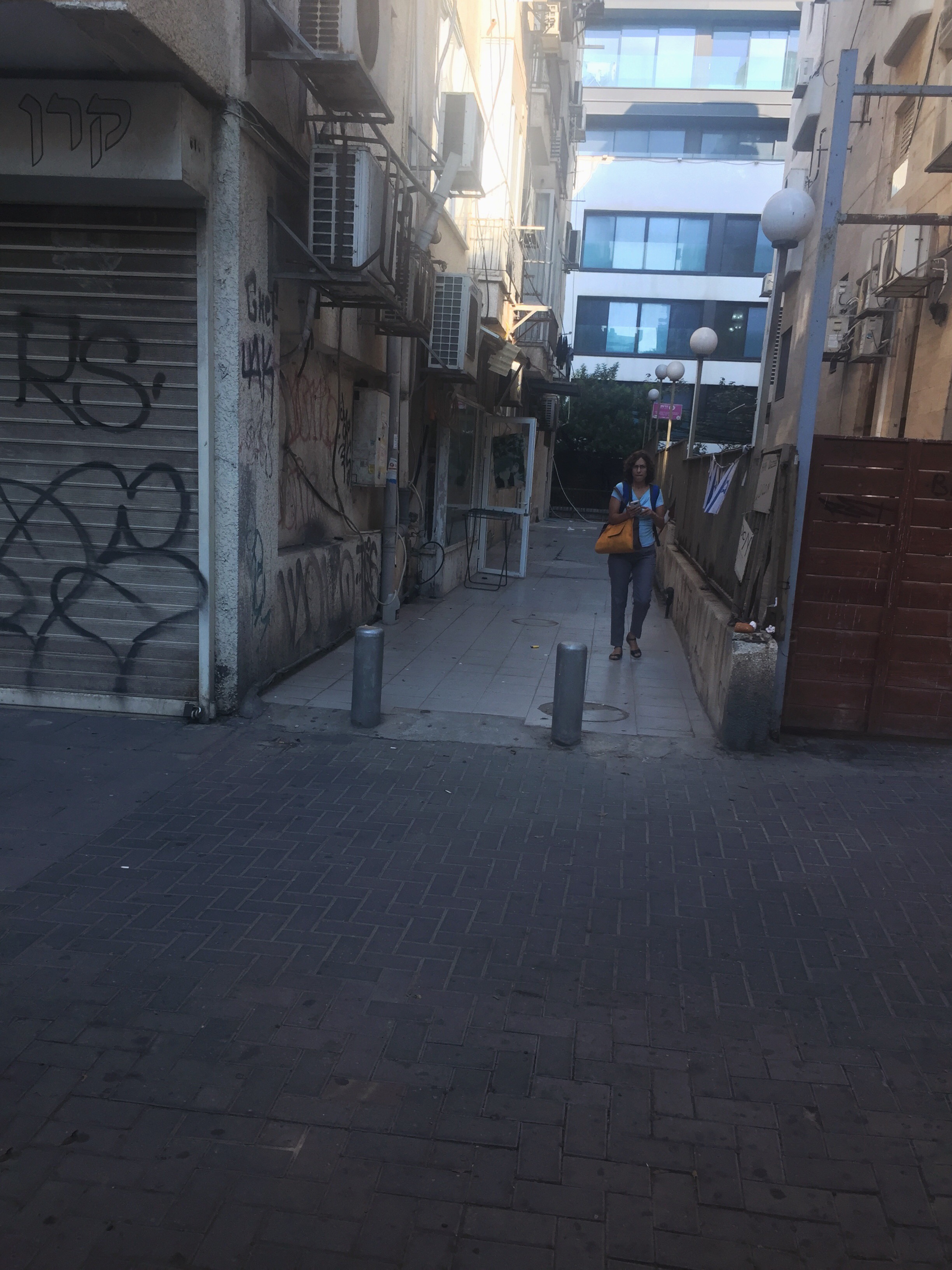 Tel Aviv Morning: On Her Way to Work – Writing at Large