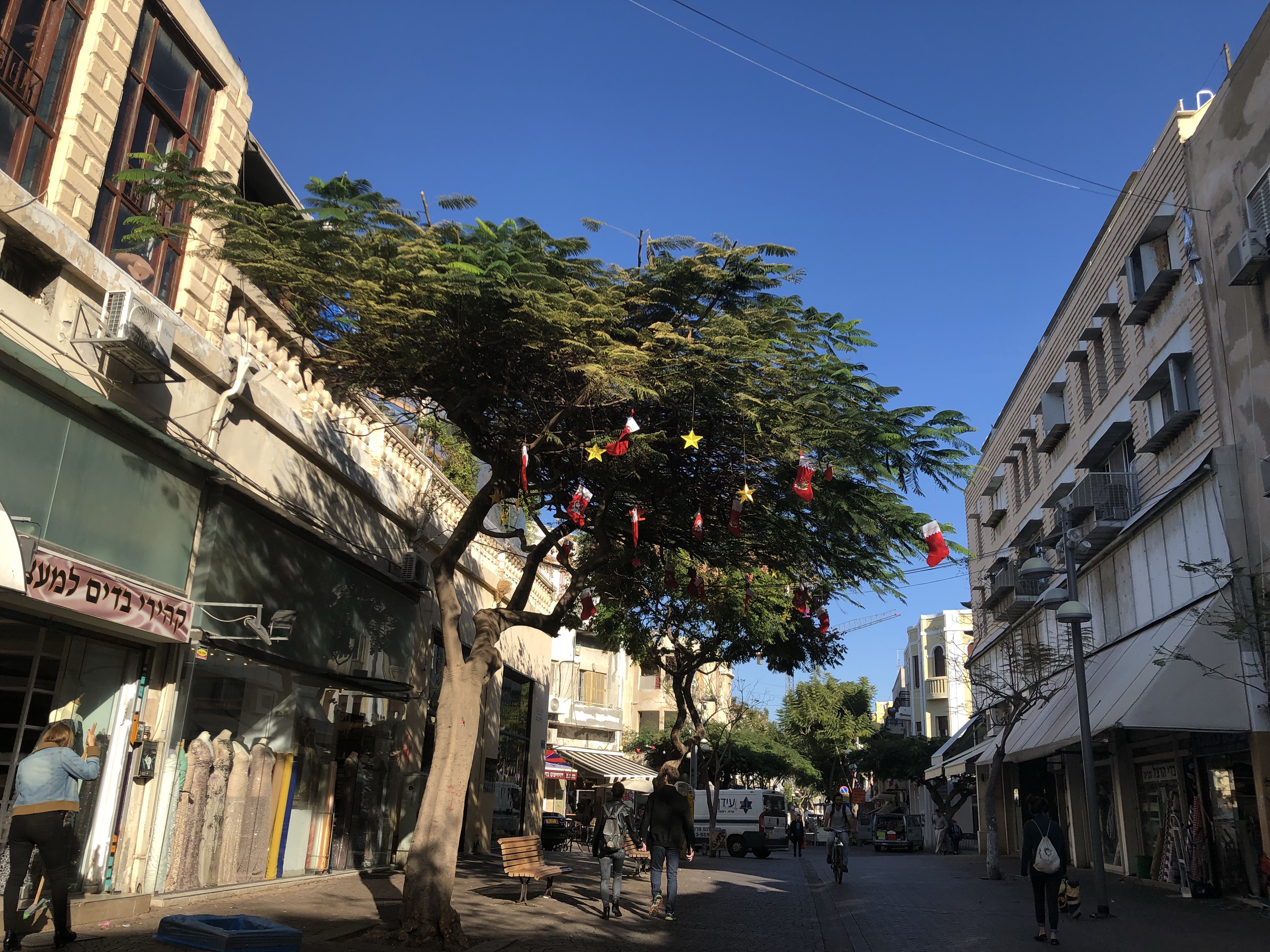 Christmas tree in Tel Aviv – Writing at Large