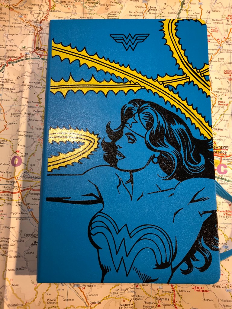 Moleskine Wonder Woman Blue Notebook Review – Writing at Large