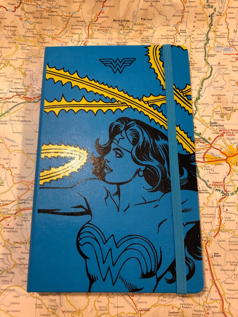 Moleskine Wonder Woman Blue Notebook Review – Writing at Large