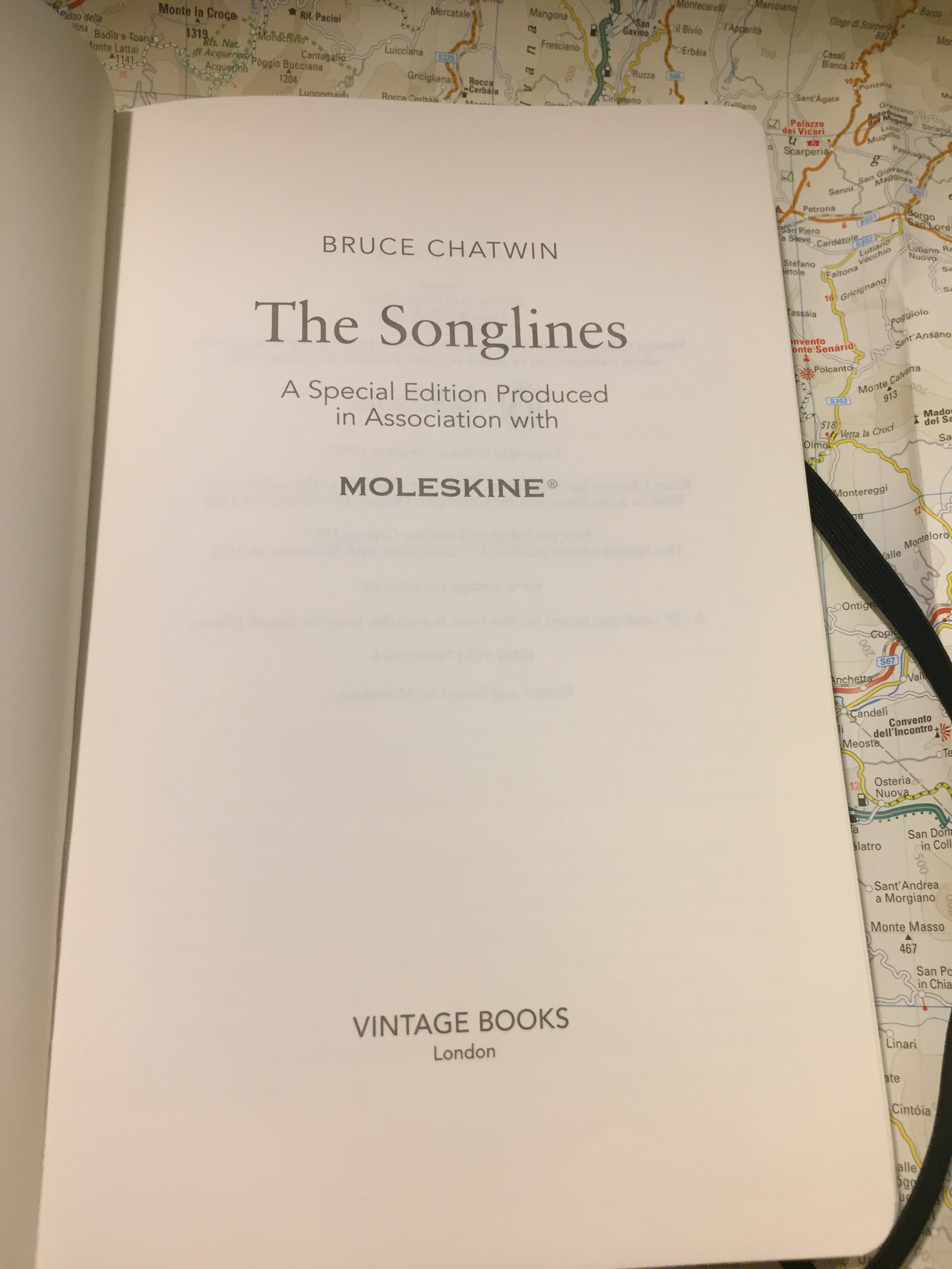 Moleskine Bruce Chatwin Songlines Anniversary Limited Edition – Writing ...