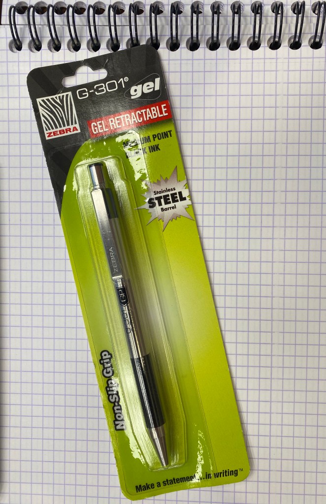 Old Favourites: Zebra G-301 review – Writing at Large