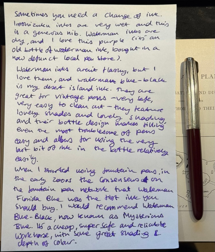 Weekly Update: Ink Swaps and Quick Sketches – Writing at Large